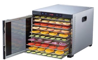 China Better Sedona Express  TRIBEST Stainless Steel digital Fruit Dryer Vegatable Food Glass door Dhydrator  GK-310 supplier