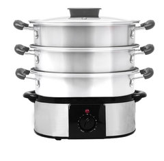China High Power Auto off 7 programmes External water 9L Steam Cooker XJ-10102AO supplier