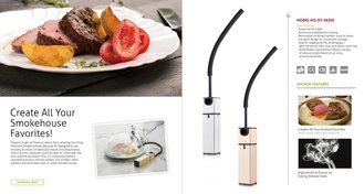 China Smoke Gun Smoke Box Smoke food  Removable smoking chamber DY-SK300 supplier