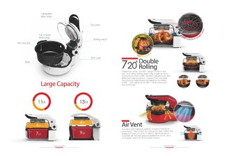 China Multifunctional of Rotary fat and oil free AIR FRYER/Halogen oven New generation GK-TK-04D supplier