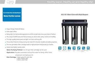 China Direct drinking faucet water source water purifier,  top mineral alkaline UF home water purifier OSL-F01 supplier
