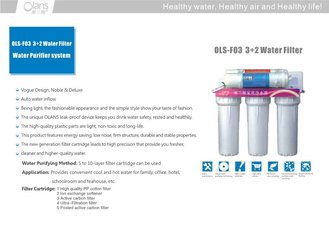 China Direct drinking faucet water source water purifier,  top mineral alkaline UF home water purifier OSL-F03 supplier