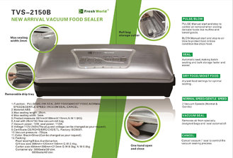 China Foob Vacuum Sealer Packaging Machine Film Sealer Vacuum packer GK-TVS-2150B supplier