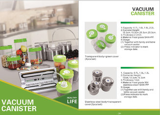 China Foob Vacuum Sealer Packaging Machine Film Sealer Vacuum packer Container Storage GK-TVS-2150E supplier