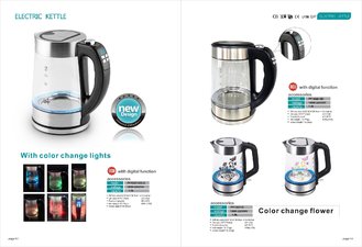 China 1.8 L Strix thermostat controller LED display Removeable  filter with kettle and overheating protection PY1837-G supplier