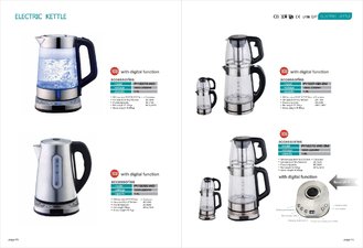 China 1.8 L Strix thermostat controller LED display Removeable  filter with kettle and overheating protection PY1808S-WD supplier