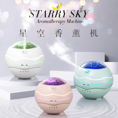 China NEW DESIGN ultrasonic essential oil humidifier aromatherapy night star  diffuser GK-NS01 supplier