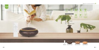 China New Product auto aroma diffuser Wholesale Wood Grain Aroma Diffused Oil Diffuser Humidifier Wood With Led GK-RY27R supplier