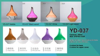 China New Product auto aroma diffuser Wholesale Aroma Diffused Oil Diffuser Humidifier With Led GK-YD-037 supplier