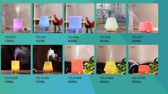 China New Product auto aroma diffuser Wholesale Aroma Diffused Oil Diffuser Humidifier With Led GK-YD-012 supplier
