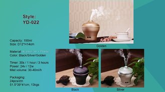 China New Product auto aroma diffuser Wholesale Aroma Diffused Oil Diffuser Humidifier With Led GK-YD-022 supplier