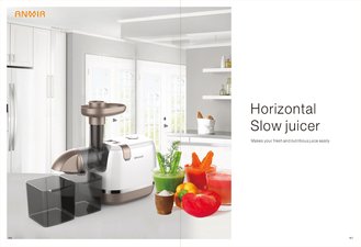 China NEW Tigress Slow Juicer Horizontal Wheatgrass Juicer Extractor Vegetable Pomegranate Juicer GK-AMR521 supplier
