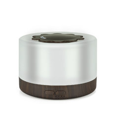 China 7 Color Changing LED Light Aromatherapy Essential Oil Diffuser air ultrasonic humidifier Light Wood color GK-YX-317 supplier