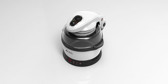 China New generation Smart WIFI Multifunctional of Rotary fat and oil free AIR FRYER/Halogen oven TK-01M-13 supplier