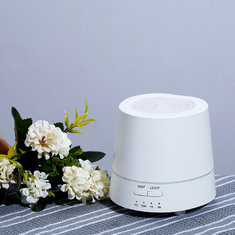 China 7 Color Changing LED Light Aromatherapy Essential Oil Diffuser air ultrasonic humidifier Light Wood color GXZ-X906 supplier