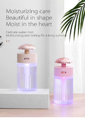 China 7 Color Changing LED Light Aromatherapy Essential Oil Diffuser air ultrasonic humidifier Light Wood color GK-U1 supplier