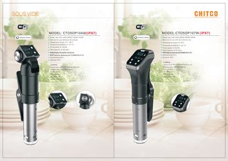 China Sous Vide Immersion Circulator and  Slow Cooker GK-P107W supplier