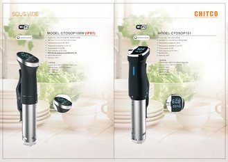 China Sous Vide Immersion Circulator and  Slow Cooker GK-P108W supplier