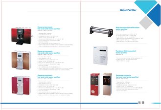 China Reverse osmosis hot and cold water purifier Hydrogen RO Water Dispenser Instant Water Purifier X-BRO-A-09 supplier