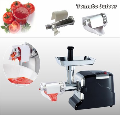 Powerful Electric Meat grinder with stainless steel gear and gear box meat grinder hopper supplier
