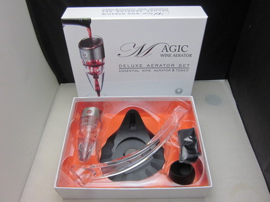 GLOBAL PATENT TWIST Adjustable Wine Aerator Stainless Steel Wine Aerator Decanter LFK-022B supplier