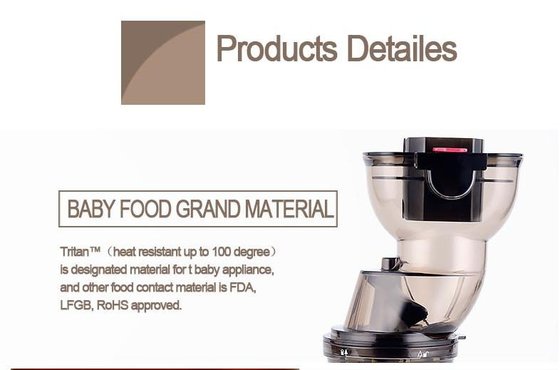 Big/Wide Mouth Whole Slow Juicer BPA FREE JE230-08M00 supplier