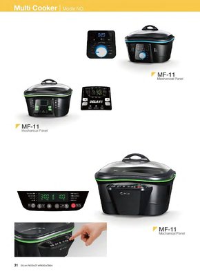 New design Digital Multicooker,8 in 1 cooking master, multifunction,wonder cooker GK-MF-11 supplier