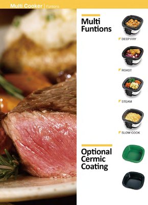 New design Digital Multicooker,8 in 1 cooking master, multifunction,wonder cooker GK-MF-11 supplier