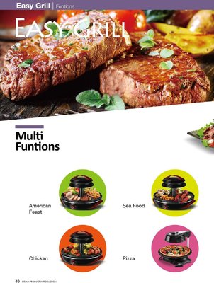Multi Funtion Easy Grill,Adjustable,Heat Flow,Rotate Automatically As seen on TV GK-CR01 supplier