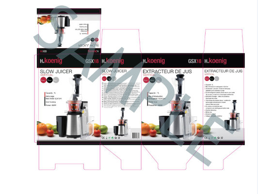 Whole Fruit Big Mouth Slow Juicer/extractor compare to Hurom/Kuving  GK-518H supplier
