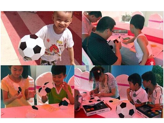 IQ DIY Football Light--The intelligent educational examples of handicrafts GK-LIGHT-011 supplier
