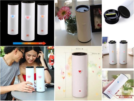 Magic heart cup,touch sensing cup,Spin mug，Color chage LED Mug GK-A-004 supplier
