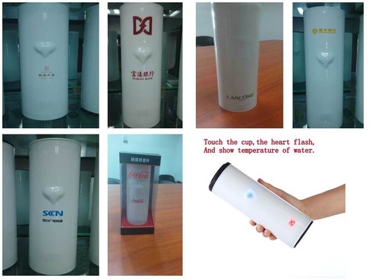 Magic heart cup,touch sensing cup,Spin mug，Color chage LED Mug GK-A-004 supplier