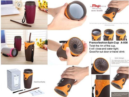 Magic heart cup,touch sensing cup,Spin mug，Color chage LED Mug GK-A-008 supplier