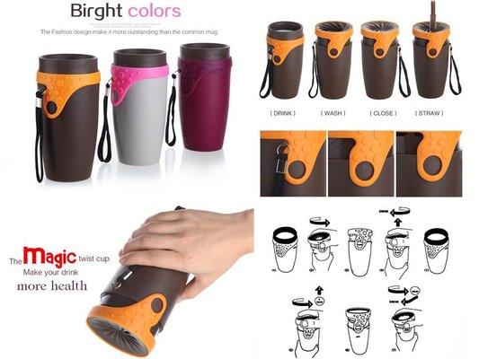 Magic heart cup,touch sensing cup,Spin mug，Color chage LED Mug GK-A-008 supplier