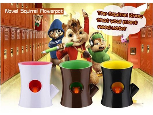 Fancy cute abs decorative planters/christmas decor flower pot GK- A-003 supplier