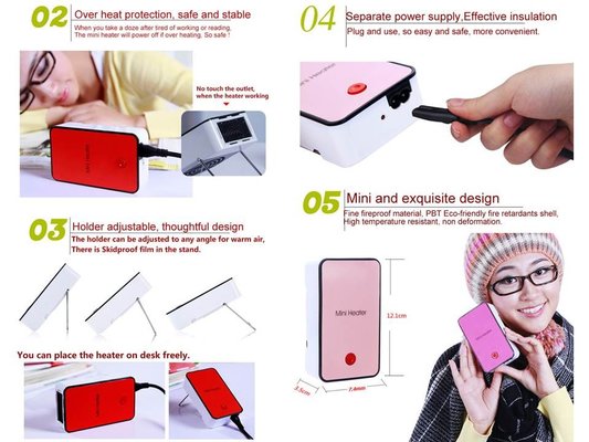 Novelty mini portable small gas room heaters of air conditioner shape GK-FANW-05 supplier