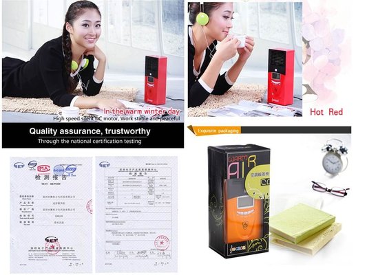 Novelty mini portable small gas room heaters of air conditioner shape GK-FANW-05 supplier