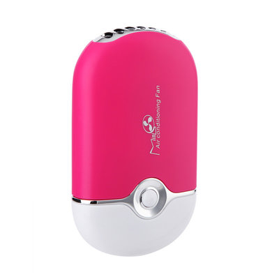 Mini Rechargeable Portable LED Handy USB Air Conditioner Cooling Fan GK-F01 supplier