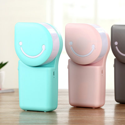 NEW Mini Rechargeable Portable LED Handy USB Air Conditioner Cooling Fan GK-F02 supplier