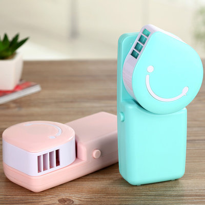 NEW Mini Rechargeable Portable LED Handy USB Air Conditioner Cooling Fan GK-F02 supplier