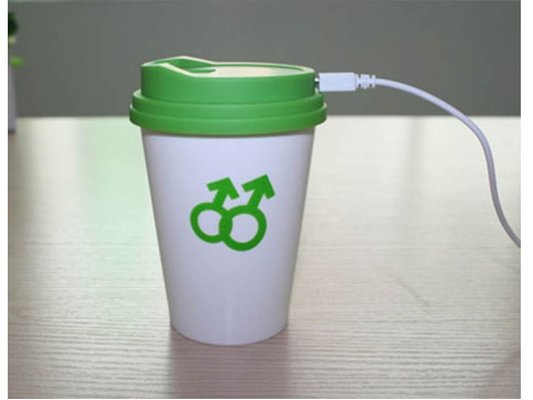 Novelty funny portable USB water bottle cool mist humidifier, cup humidifier GK-A-006 supplier