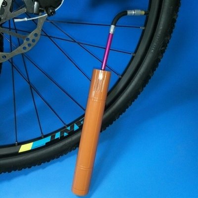 Electric Mini stainless steel Portable Bicycle compact tyre inflator AP-108 supplier