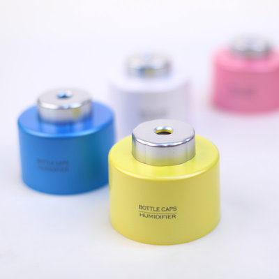 Water Bottle Cap Mini Humidifier DC 5V Office Air Diffuser Aroma Mist Maker GK-DH03 supplier