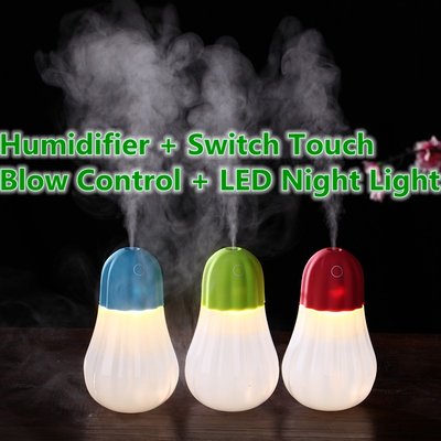USB Portable Blowing Control and Touch switch Type Mistorizer Pumpkin Humidifier GK-DH10 supplier