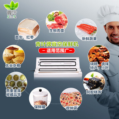 NEW Househlod Food Vacuum Sealer Packaging Machine Film Sealer Vacuum packer DZ-108 supplier