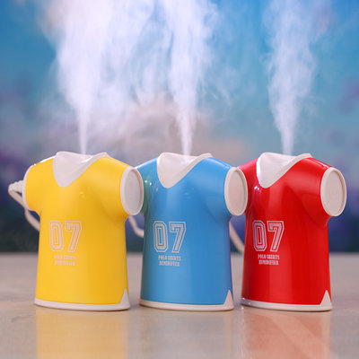 Mini USB Aroma foodball T-shirt humidifier,ultrasonic Aromatherapy Nebulizer/Mist GK-HD02 supplier