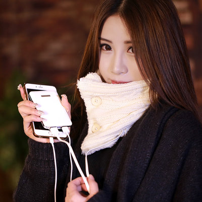 Rechargeable Warm Scarf /  USB Scarf  Warm with Power Bank GK--08G supplier