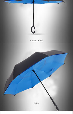 Upside down reverted double layer umbrella GK-UM01 supplier