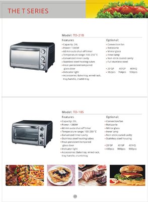 Toaster oven in home appliance Kitchen convection Vertical  toaster oven GK-T0-34D supplier